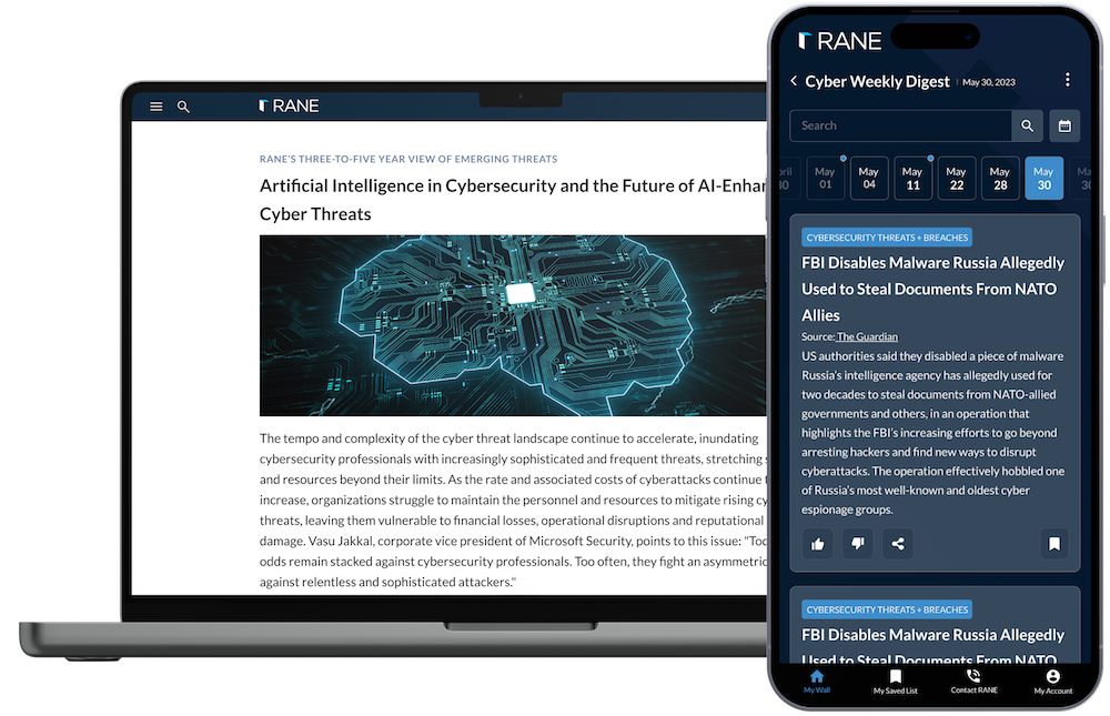 RANE Cyber Intelligence
